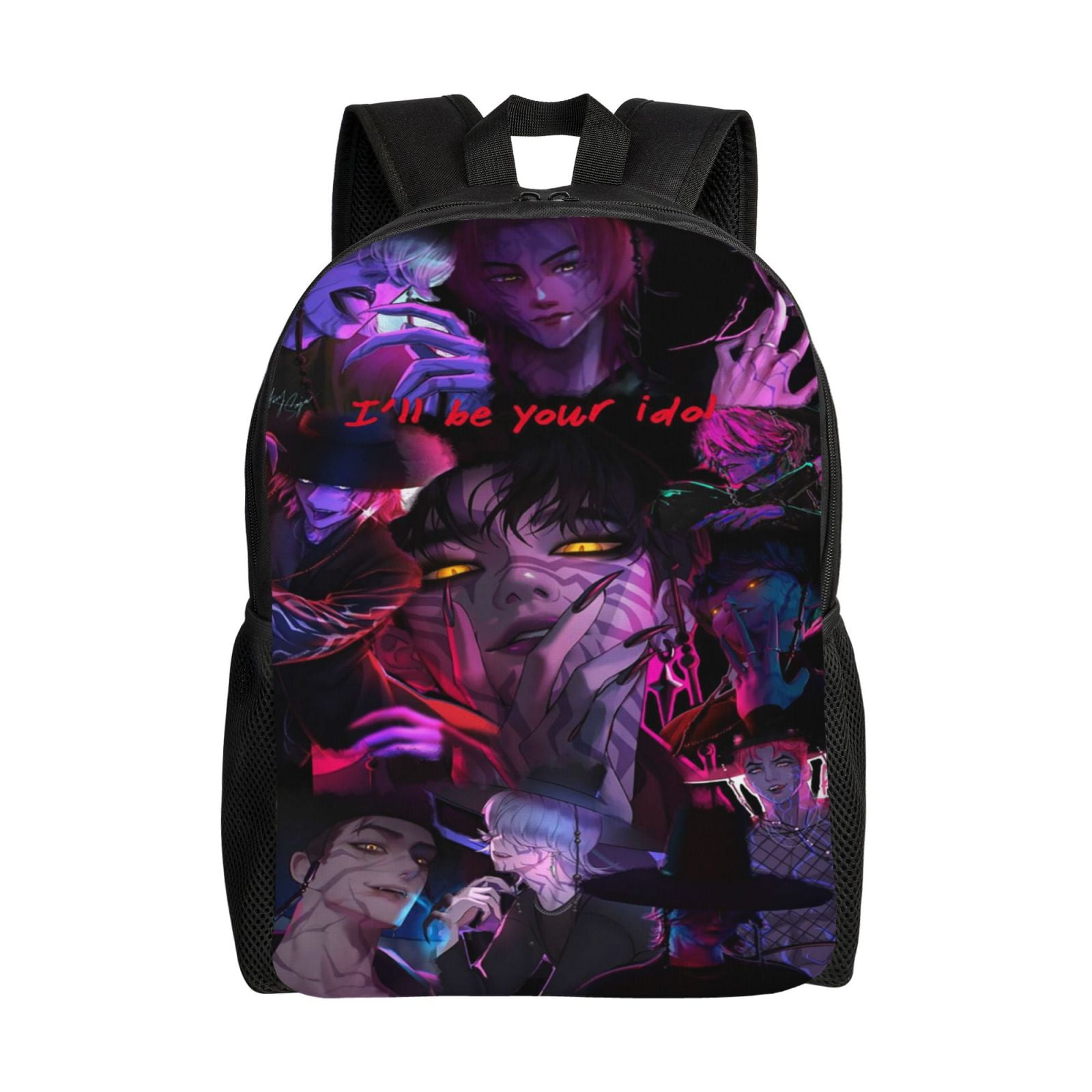 Saja KPop Demon Hunters Lightweight Backpack Daypack Large Capacity ...