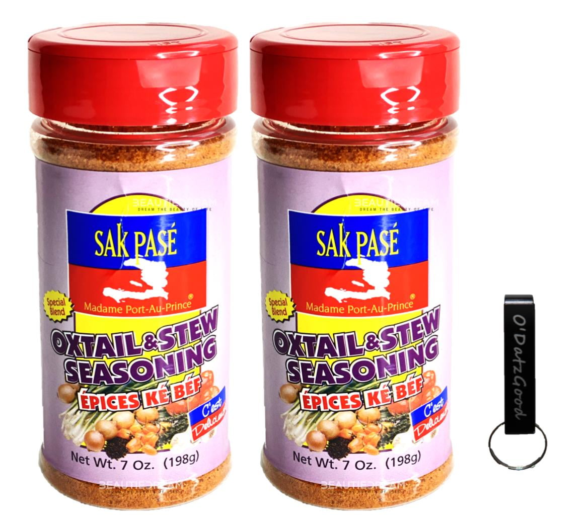 Sak Pase Oxtail Seasoning 7 oz (198g) Pack of 2 Packaged w/ ODatzGood ...