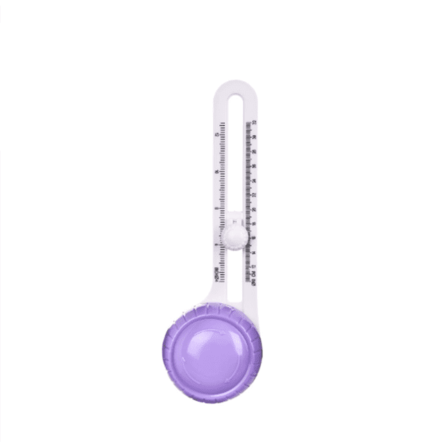 Sakaguro Purple Circular Paper Cutter, 360° Rotatable, Double-Scale ...