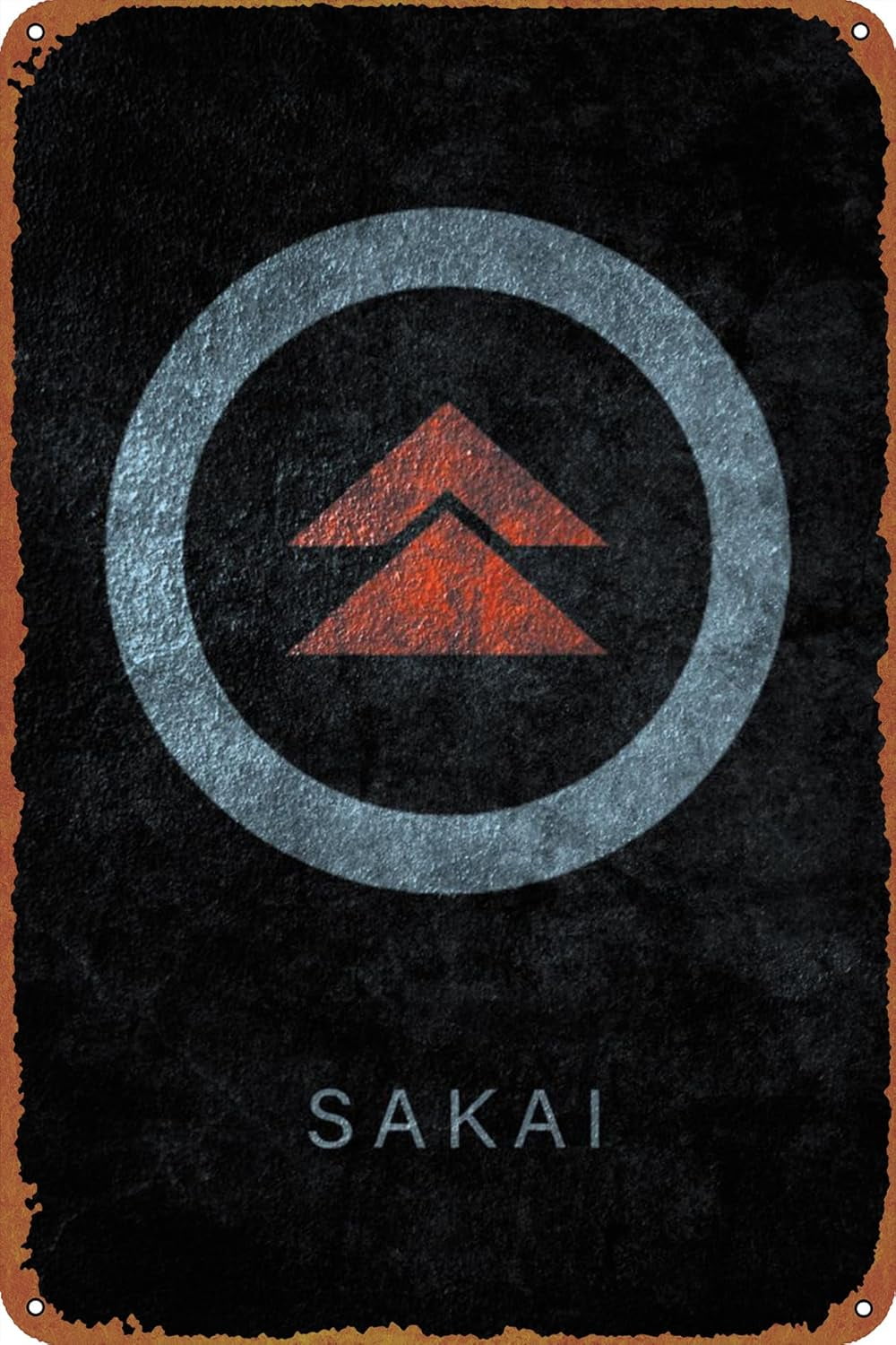 Sakai Clan Tsushima Game Poster Vintage Tin Sign for Bar Office Home ...