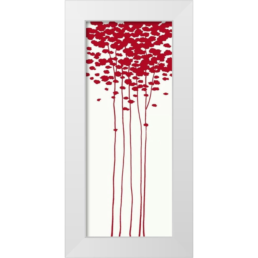 Sakai, Takashi 12x24 White Modern Wood Framed Museum Art Print Titled ...
