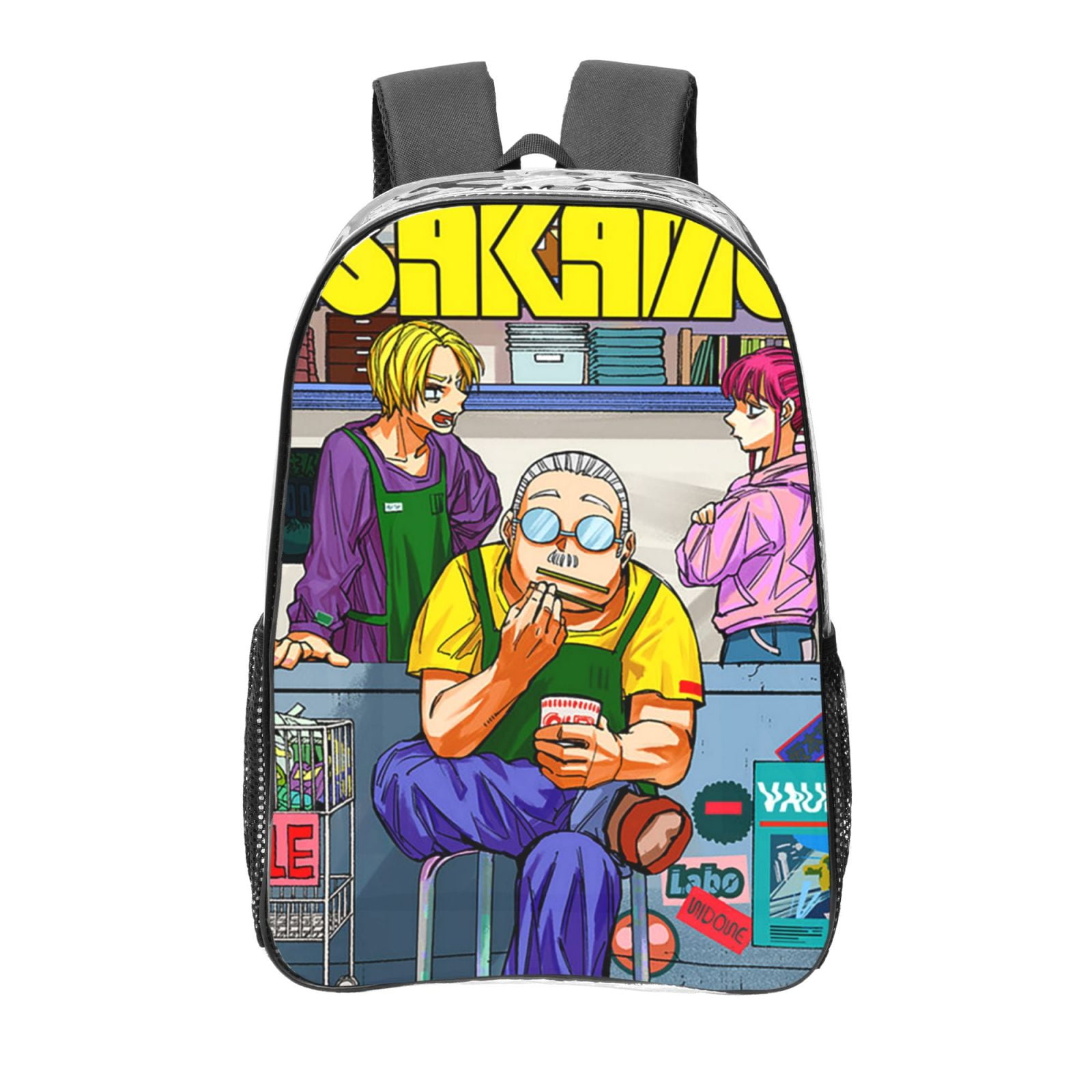 Sakamoto Days Basics Transparent Backpack School See Through Plastic ...