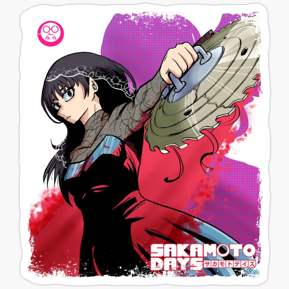 Sakamoto Days Sticker Phone Decal Water Bottle Stickers Car Decals ...