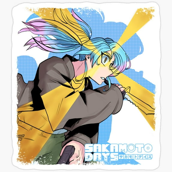 Sakamoto Days Sticker Phone Decal Water Bottle Stickers Car Decals ...
