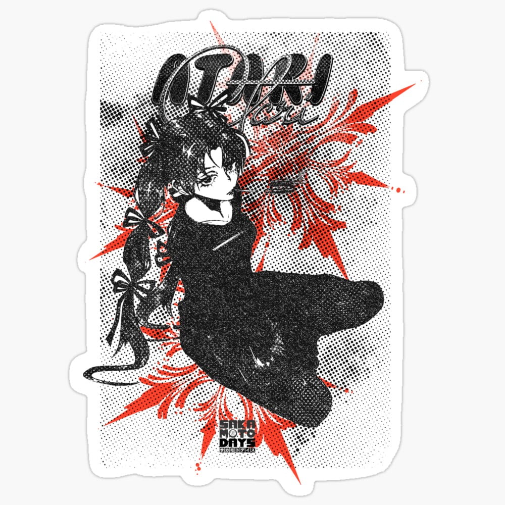 Sakamoto Days Sticker Phone Decal Water Bottle Stickers Car Decals ...