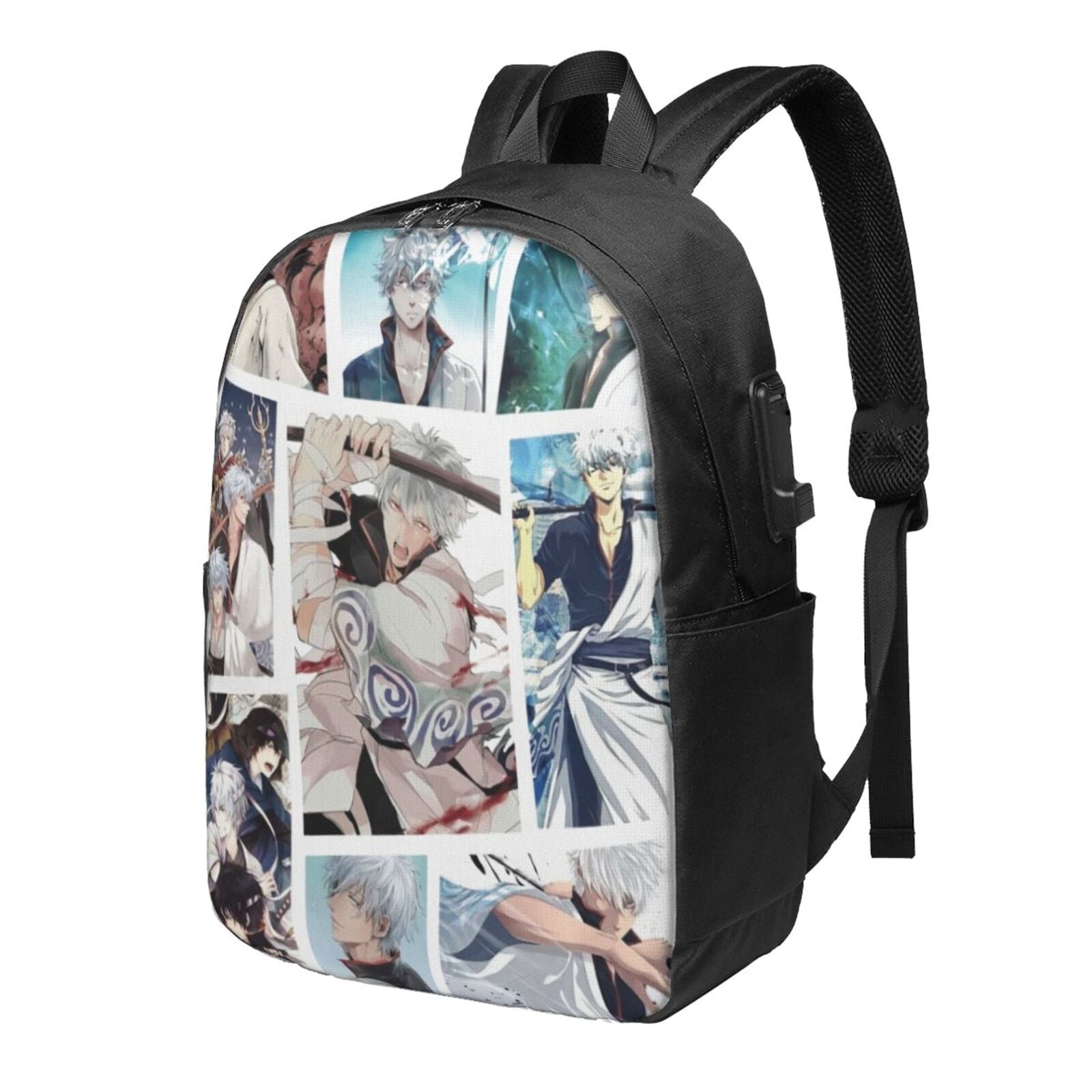 Sakata Gintoki Anime Backpack 3D Printed Travel Bags - Walmart.com