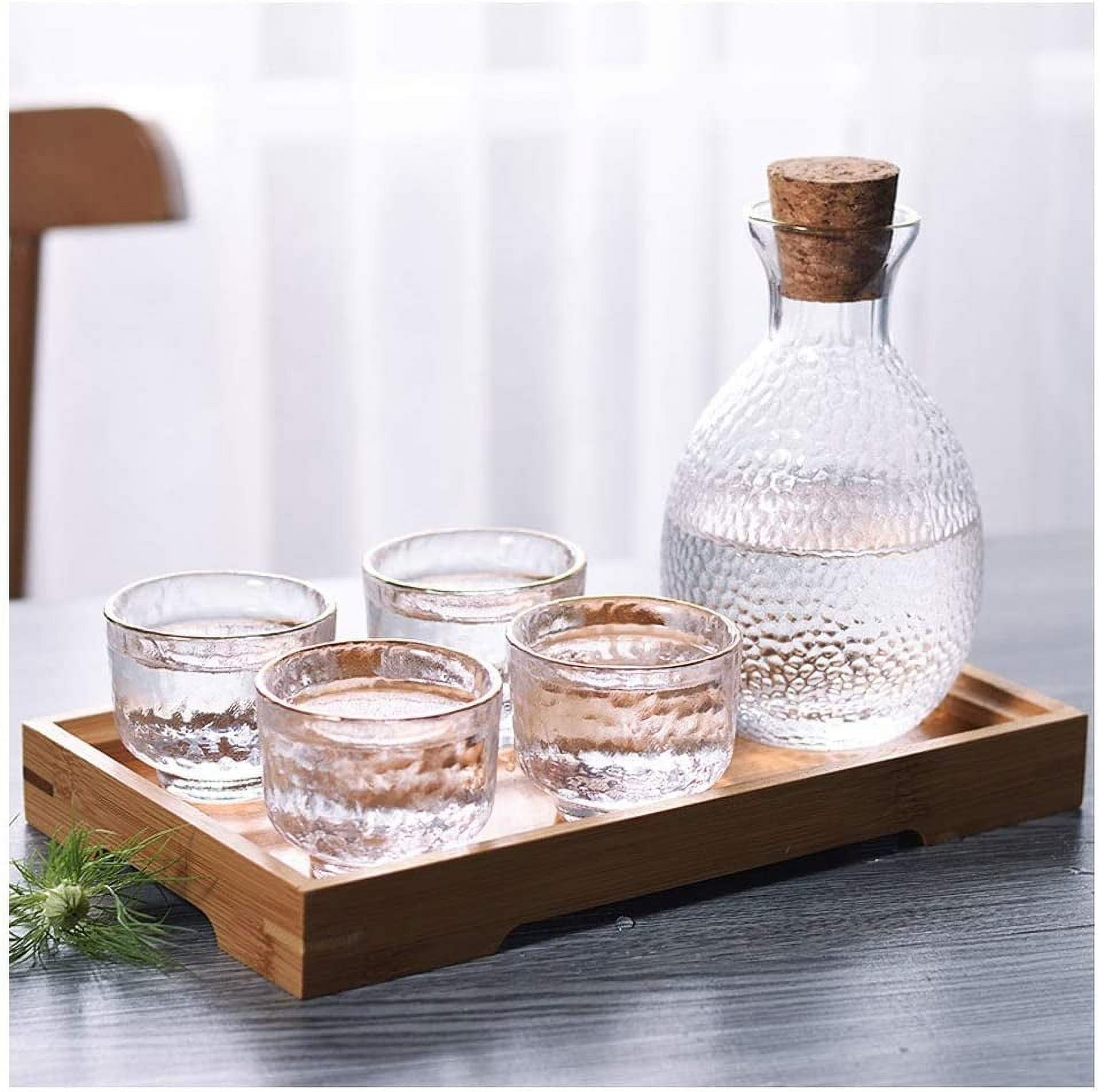Sake Cup Clear Glass Sake Set ese Sake Glass Set Modern Crafts Wine ...