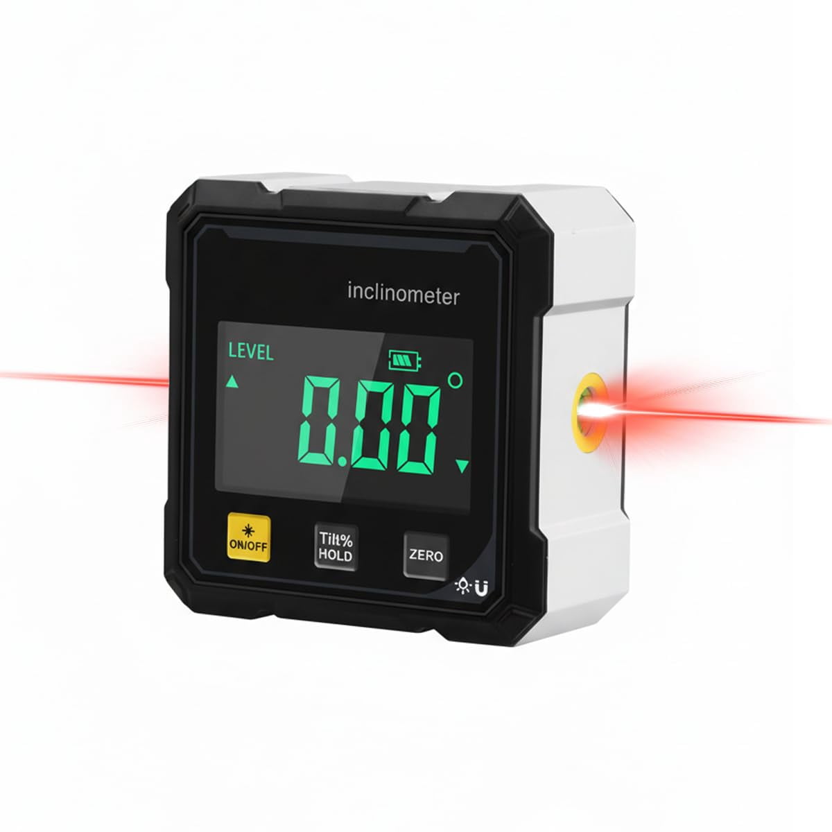 Saker Digital Laser Angle Finder Protractor Tool,360-Degree Digital ...