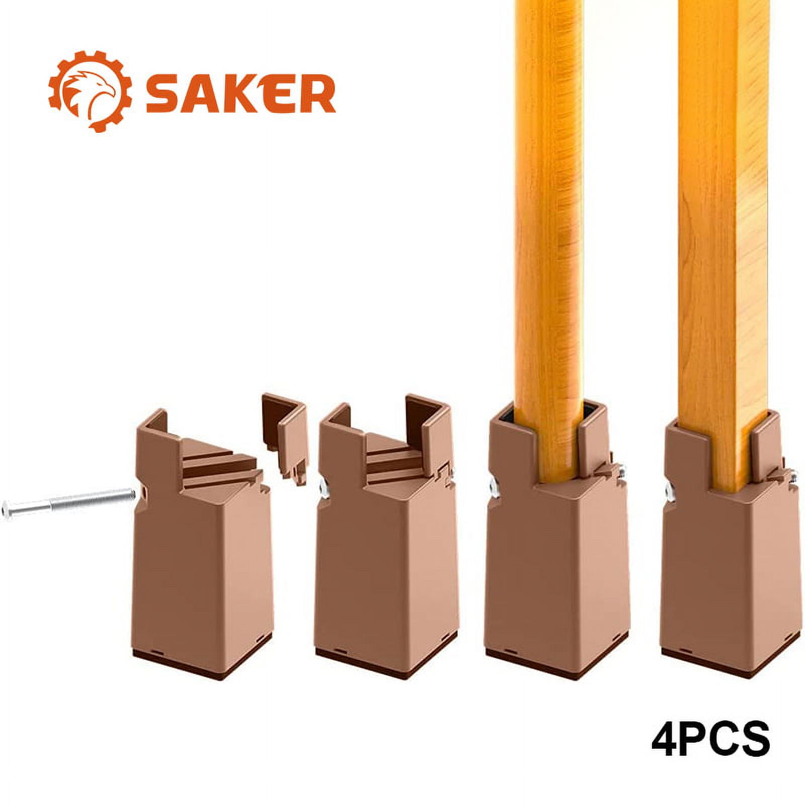 Saker Furniture Risers, 4pcs Heavy Duty Chair Risers, Support Up To ...