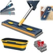 Professional 18 inch Commercial Microfiber Mop Kit with Telescopic ...