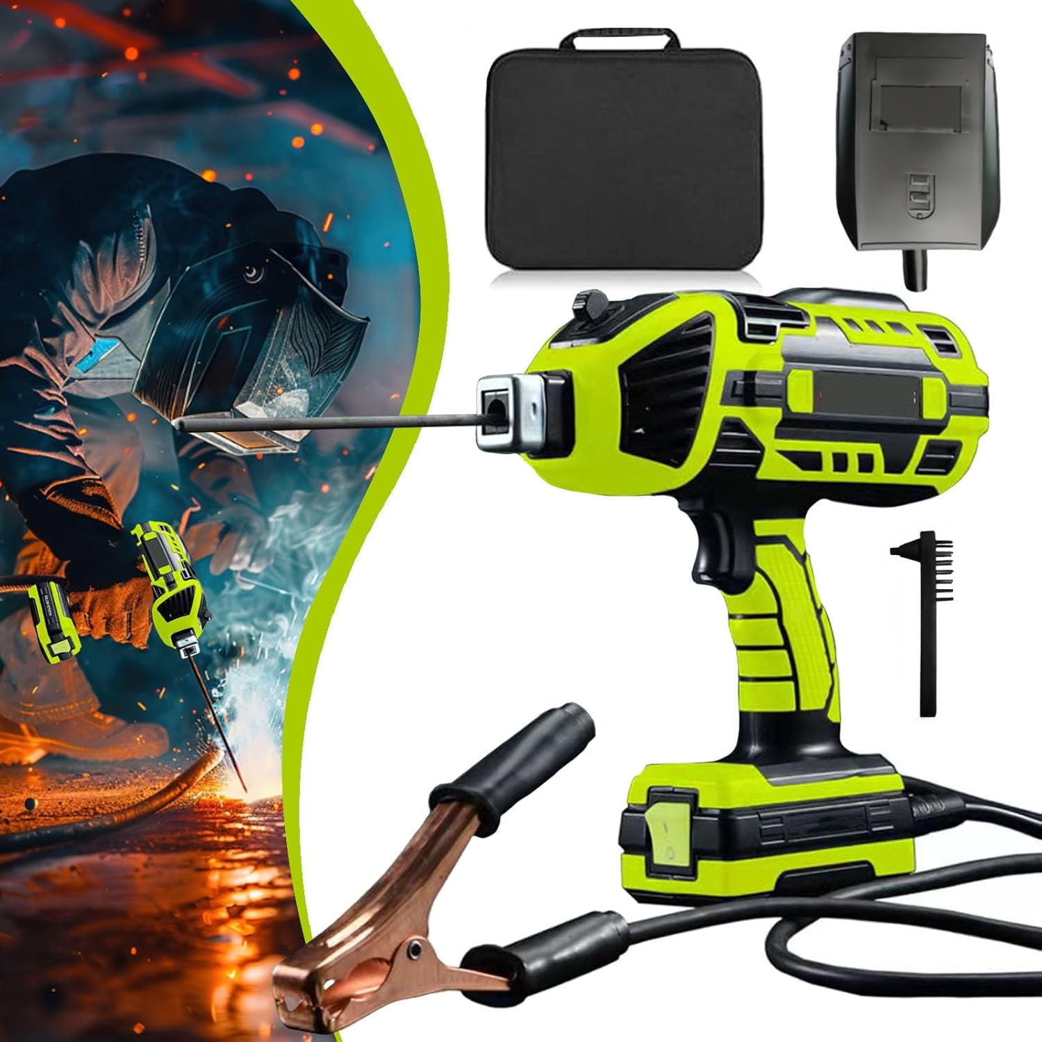 Saker Portable Welding Machine, 6 Gears 20-120a, for 1/16-1/8 Welding ...