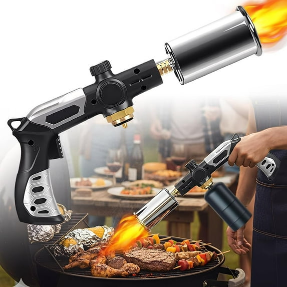 Saker Torch Gun Plus 2026|3272°F High Heat Culinary Torch with ...