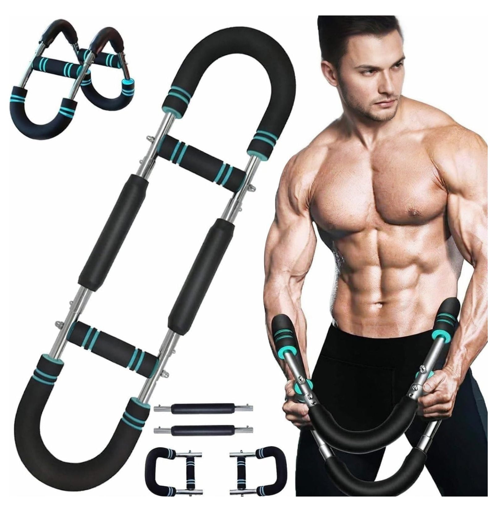 Saker Twister Arm Trainer 40-100lb Adjustable - Portable Chest & Arm ...