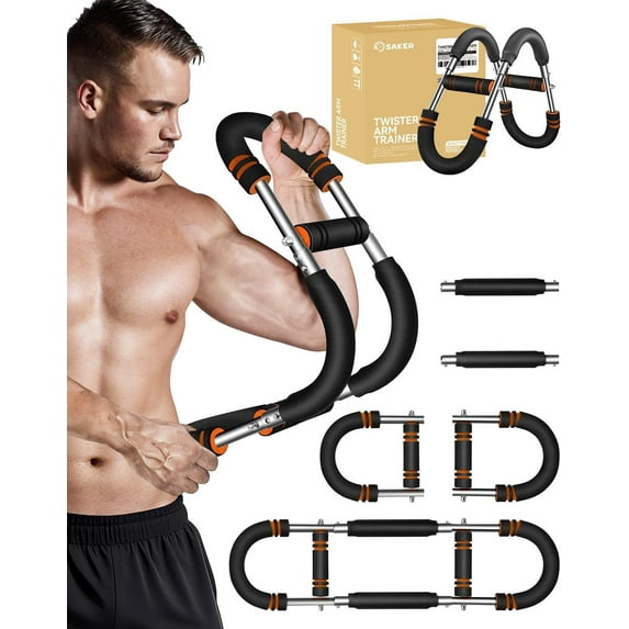 Saker Twister Arm Trainer, Adjustable Chest Workout Equipment,Forearm ...