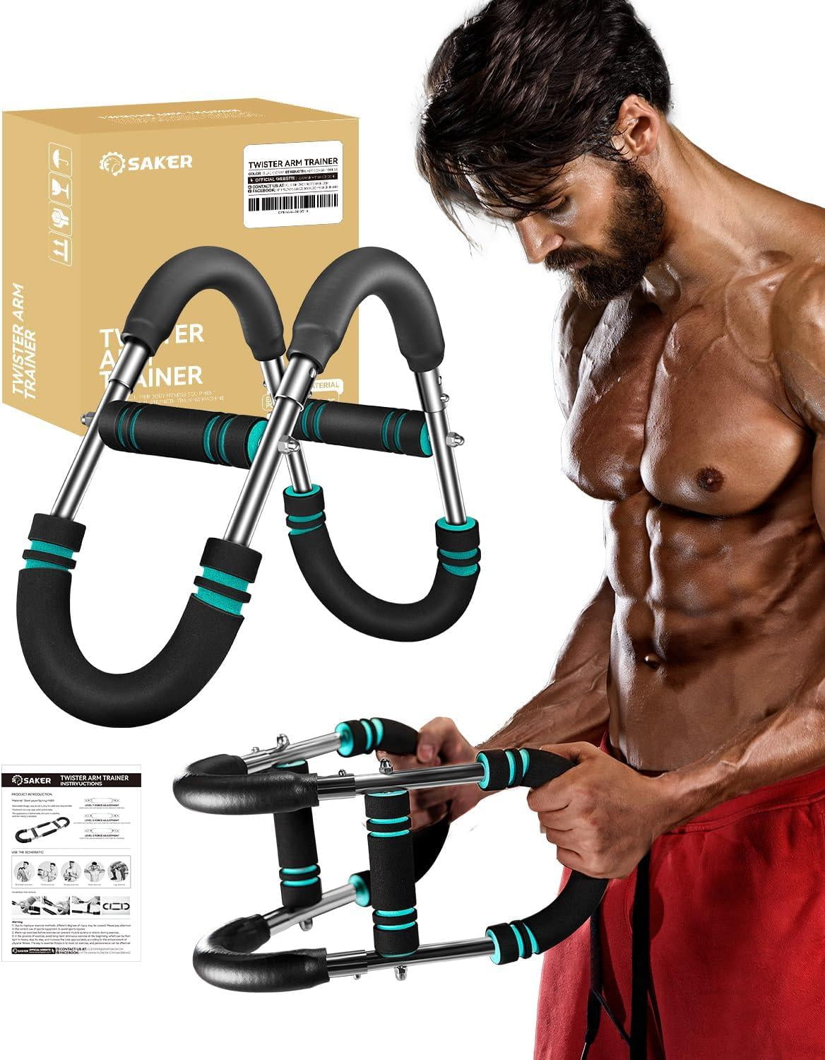Saker Twister Arm Trainer, PowerTwist Arm Trainer, Adjustable Forearm ...