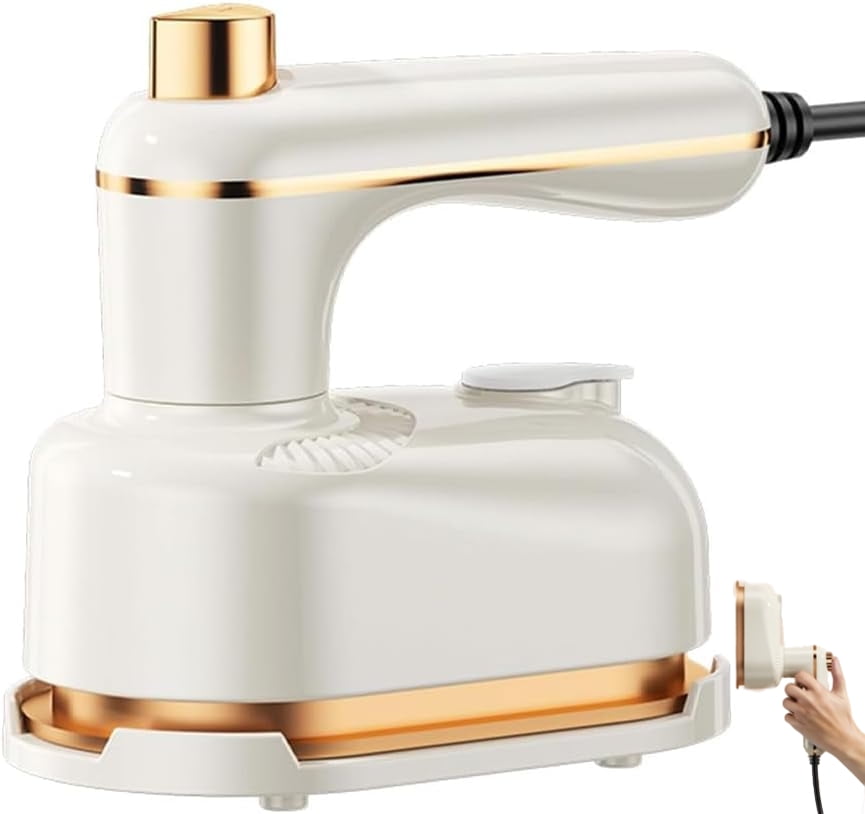 Saker plus Portable Travel Steamer, 1000W Handheld Fabric Steamer for Clothes, Powerful Wrinkle ...