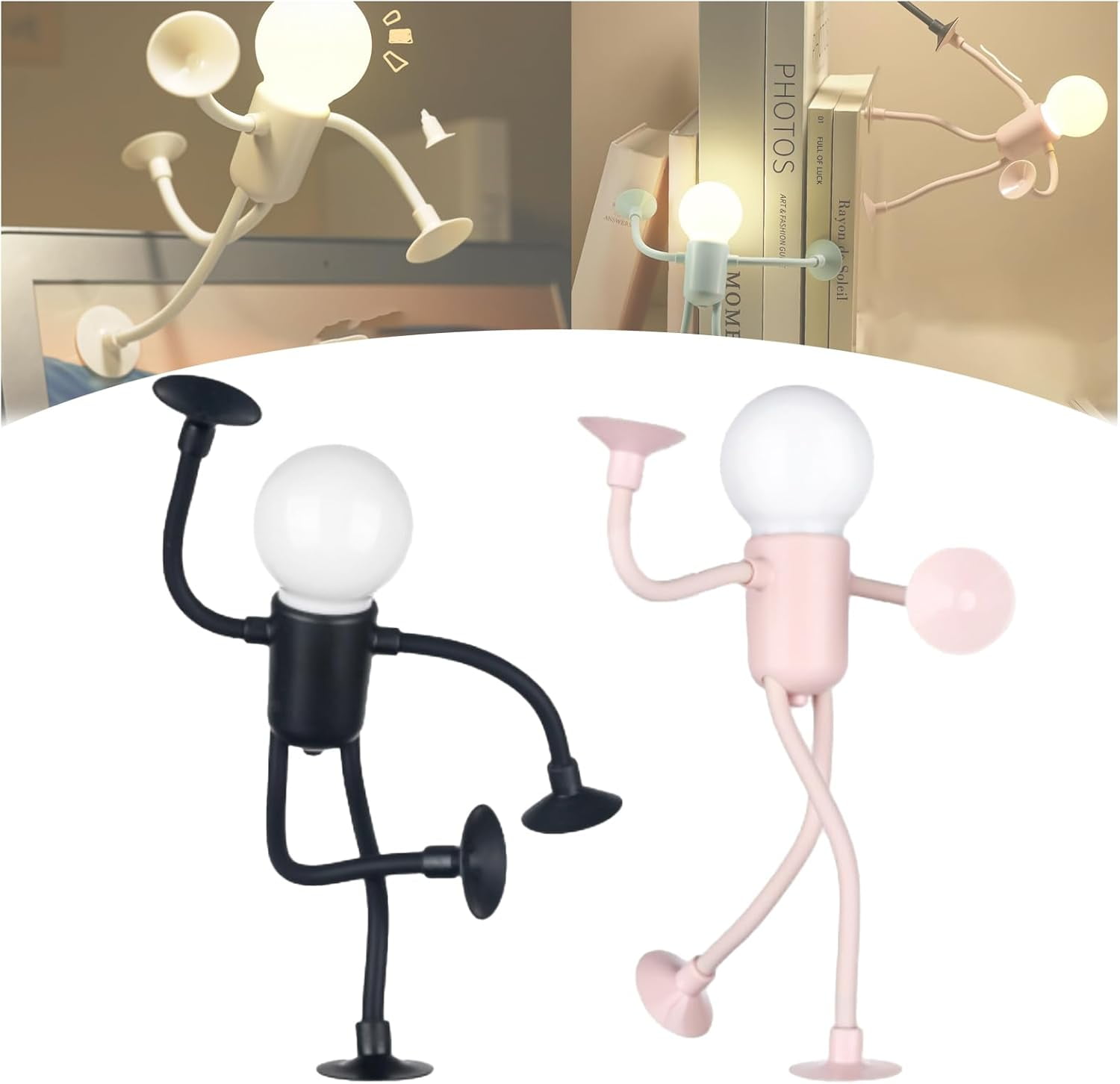 Sakerplus 2026 DIY Sportsman Night Light with Suction Cup - Funny ...