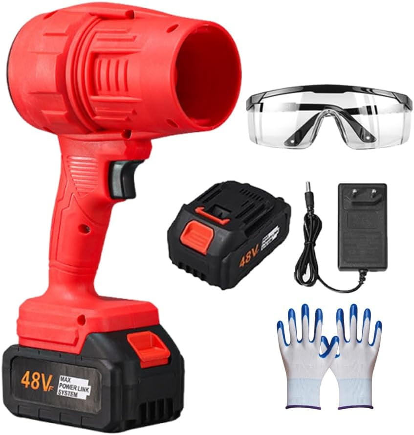 Sakerplus Blower, Seese Cordless Leaf Blower Handheld Portable Dust ...