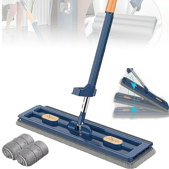 Industrial Triangle Dust Mop Kit: 4 Piece Flat Ceiling Cleaning System ...