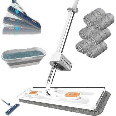 Professional 18 inch Commercial Microfiber Mop Kit with Telescopic ...