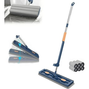 JOYMOOP Mop and Bucket Set with Wringer, Flat Microfiber Mop, 60-inch ...