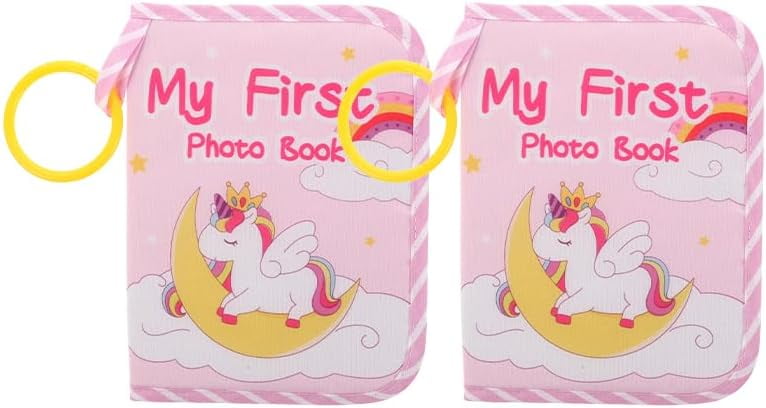 Sakerplus Lifesuny Baby's First Year Photo Book with Safe Shatterproof ...