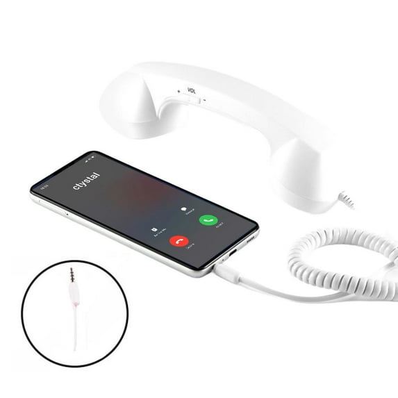 Sakerplus Type-C Retro Phone Handset - Vintage Wired Landline Receiver ...