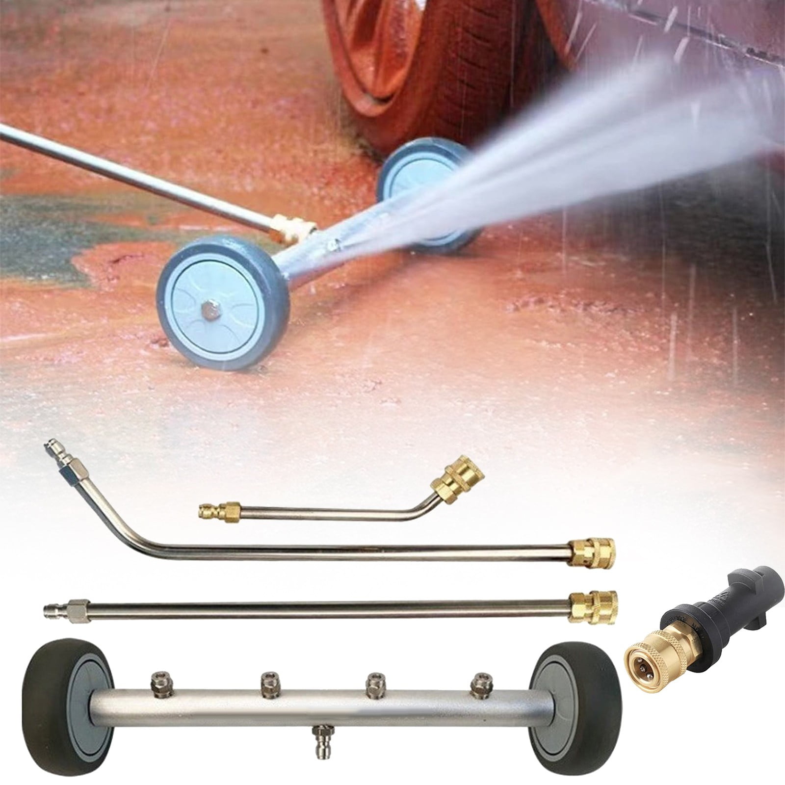 Sakerplus Undercarriage Washer 2 in 1 Undercarriage Pressure Washer ...