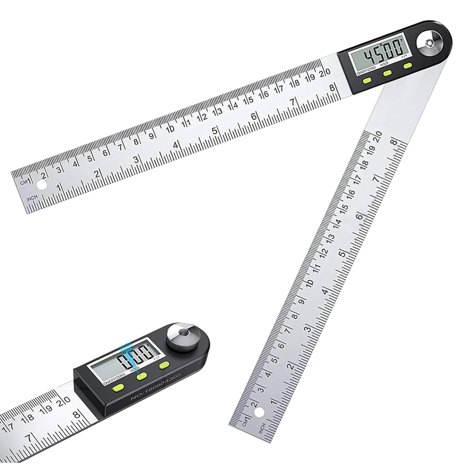 Sakesfor Digital Display Angle Ruler, 2025 New Digital Angle Finder with LCD Display, Angle ...