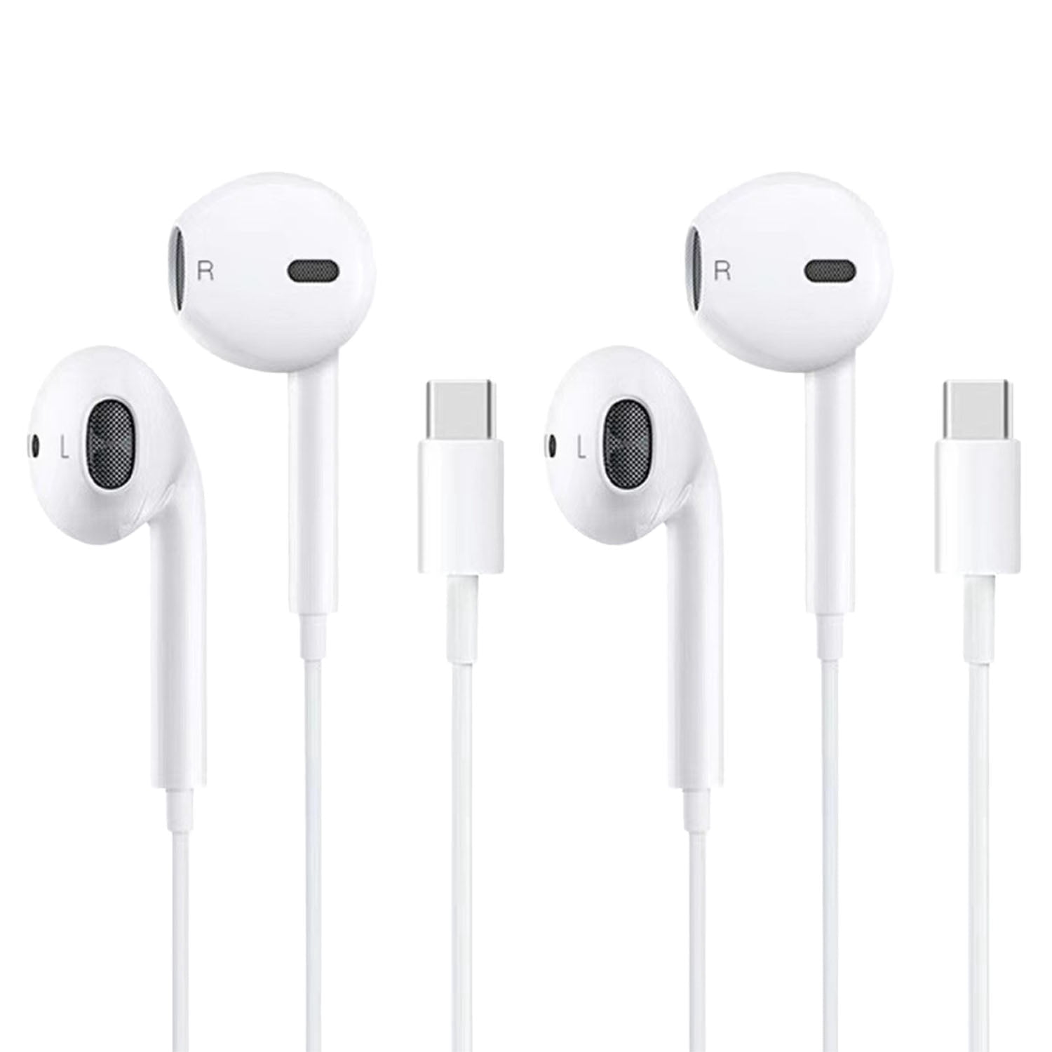 Sakiika 2Pack Earbuds Wired Headphones Noise Isolating Wired Earbuds ...