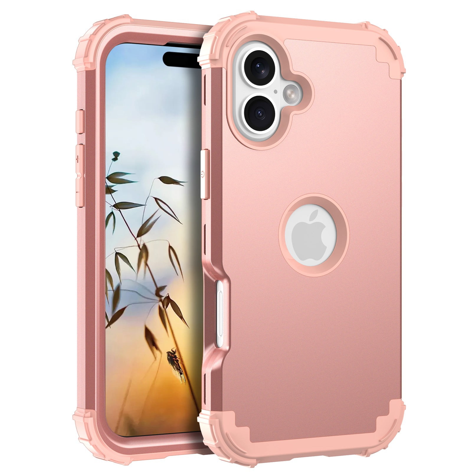 for iPhone 16 Plus Case, Slim Dual Layer 3 in 1 Heavy Duty Protection ...