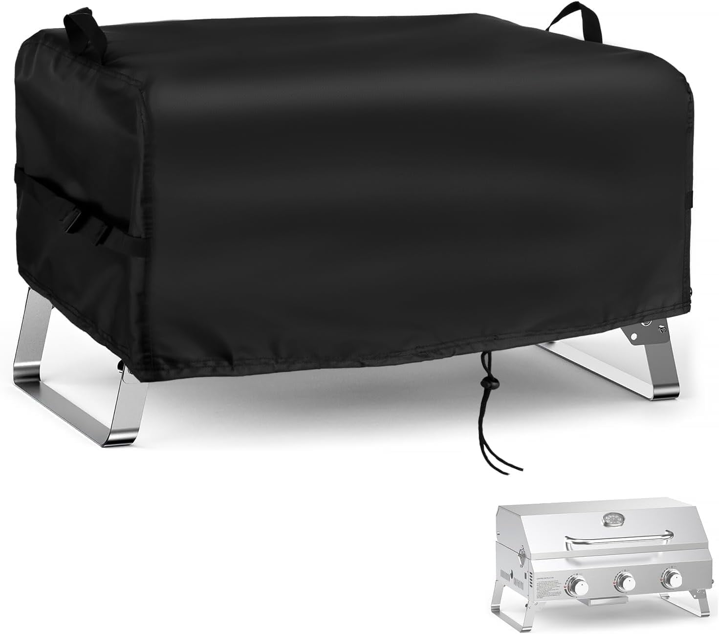 Saking Grill Cover Fits for NXR 3 Burner Portable Gas Grill, 25 inch ...
