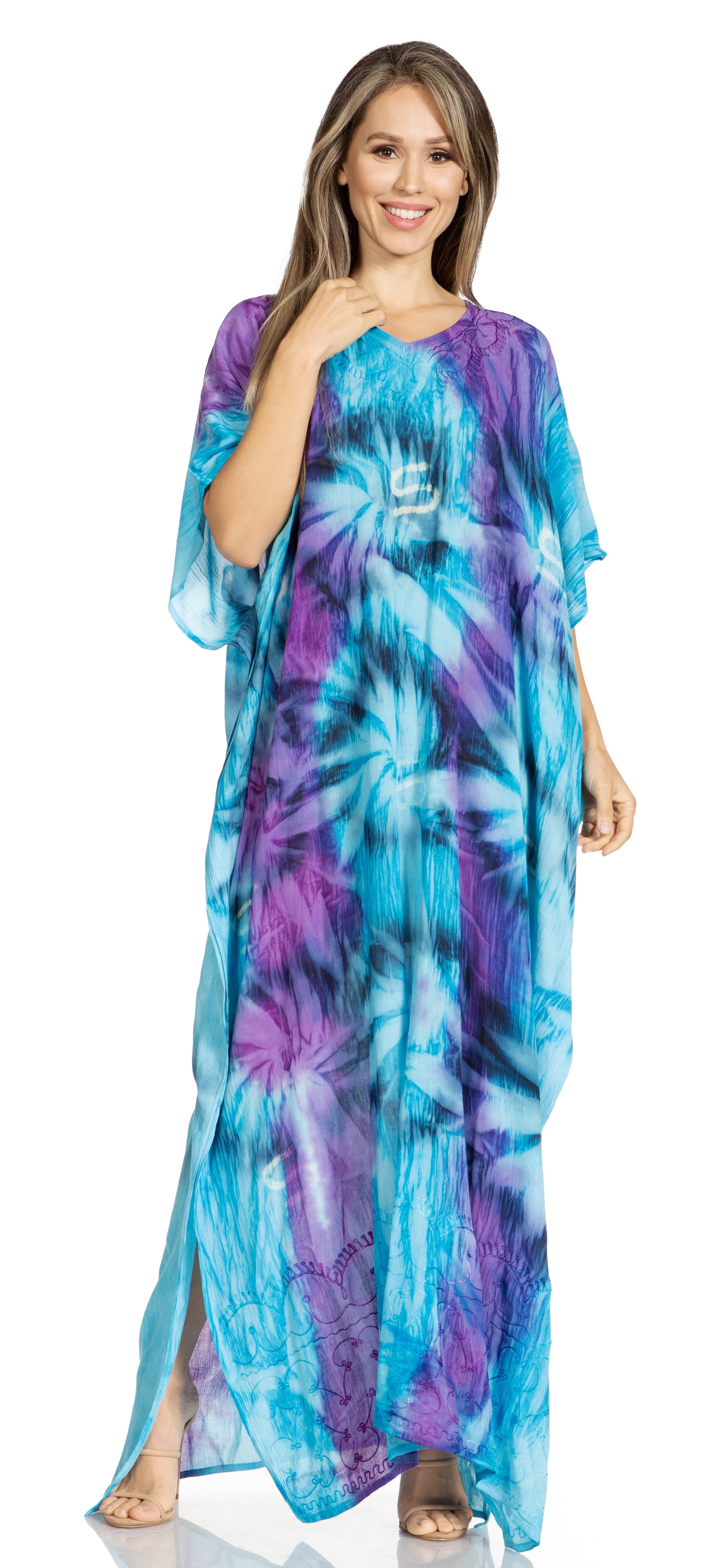 Sakkas 2019 - Pilar Petit Women's Casual Long Short Sleeve Beach Maxi ...