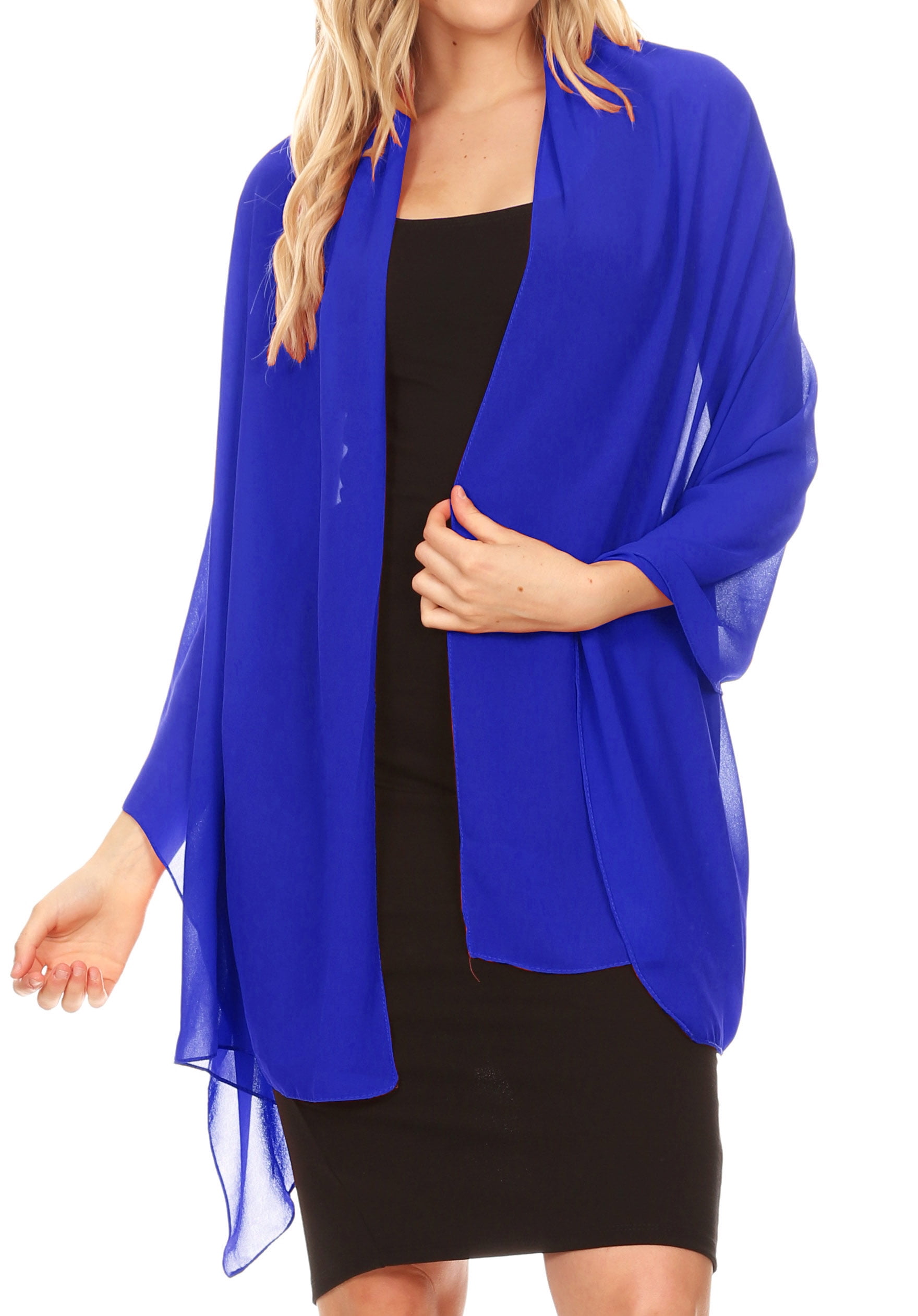 Royal blue shawl for wedding 60 photos - Astyledwedding.com