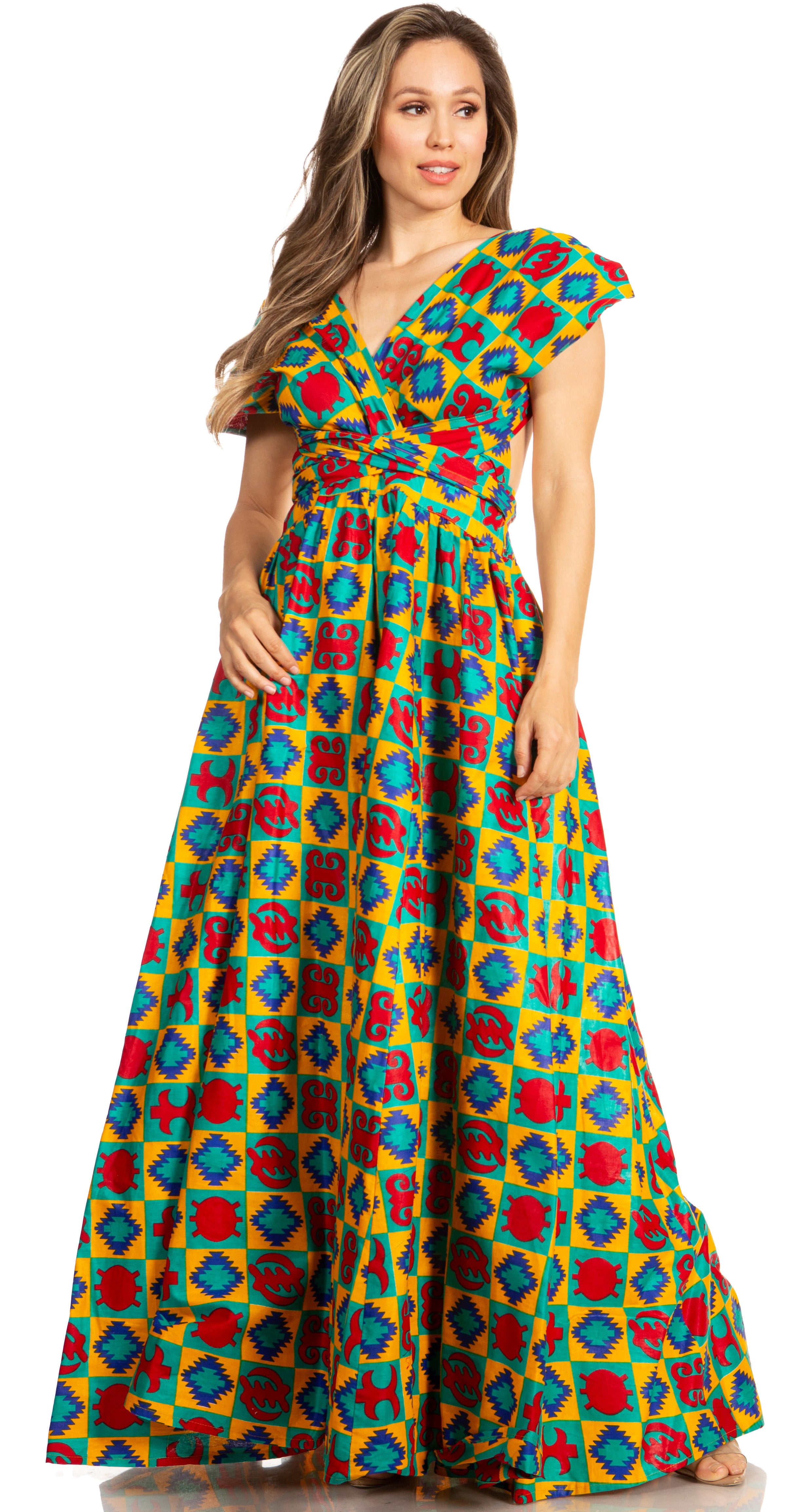 Sakkas Sandy Sexy Backless Year Around Long Maxi Infinity Dress Many ...
