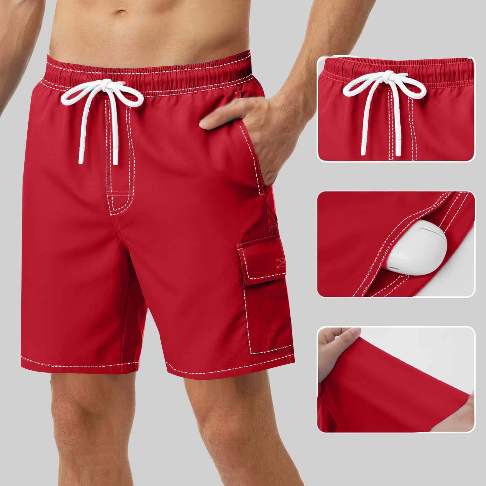 Sakmal Basketball Athletic Shorts for Men Gym Running Workout Stretch 7 ...