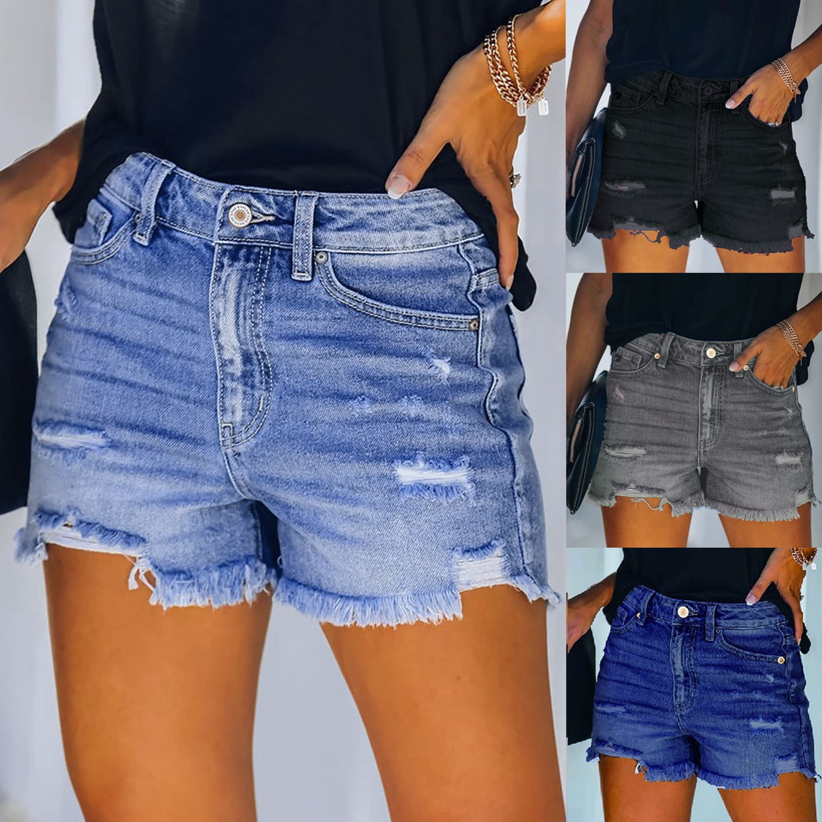 Cool Womens Cut Off Jean Shorts Gallery
