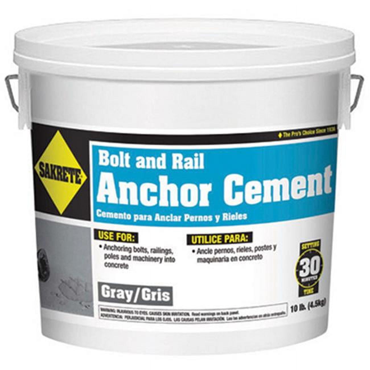 Sakrete 60205003 10 lbs. Anchor Cement - Walmart.com