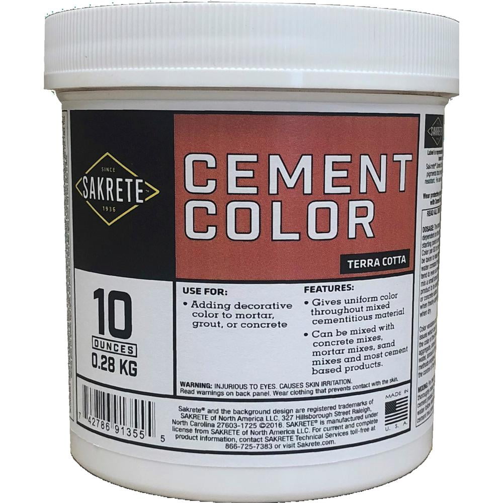 Sakrete Terra Cotta Cement Color - Walmart.com