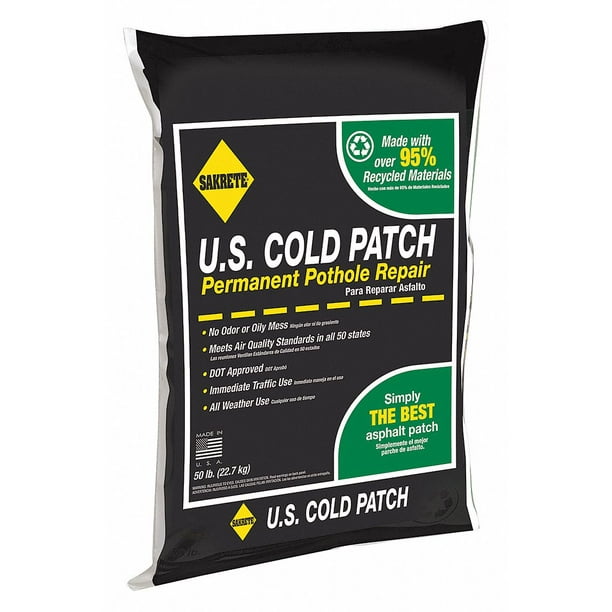 Sakrete Cold Patch,50 lb 60450007 - Walmart Business Supplies
