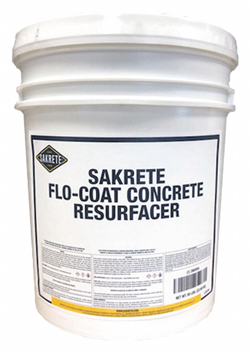Sakrete Concrete Resurfacer,Flo-Coat,50 lb 120034 - Walmart Business ...