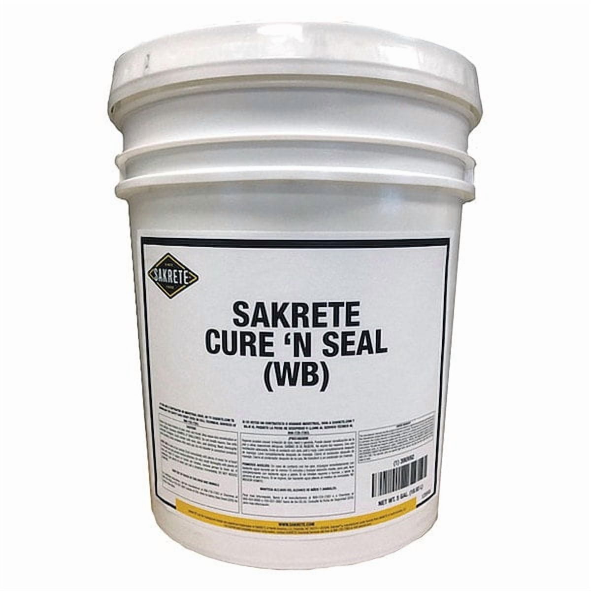 Sakrete Concrete Sealer, Pail, Clear, Cure & Seal 120045 - Walmart.com