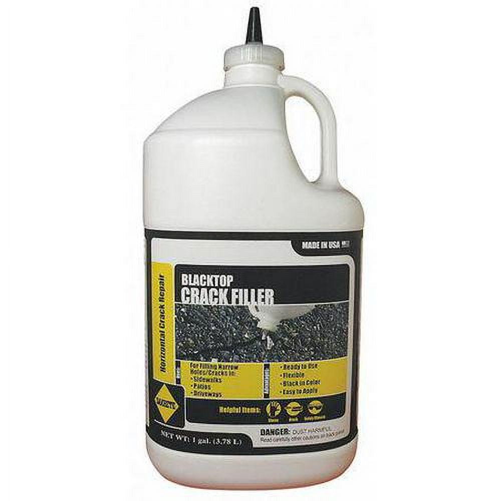 1 gal. Black Blacktop Crack Filler - Walmart.com