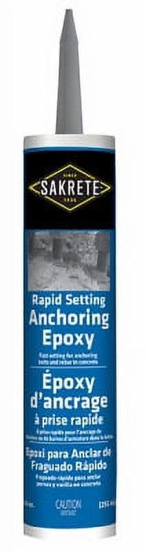 Sakrete Fast-Setting Epoxy Adhesive, 8.6-oz. - Walmart.com