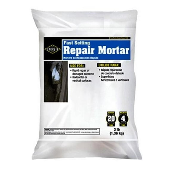 Sakrete Fast Setting, Repair Mortar Mix - Walmart.com