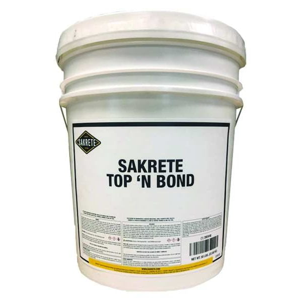 SAKRETE 50 lb Concrete Repair Compound, TopN Bond, Resurfacer, Gray ...