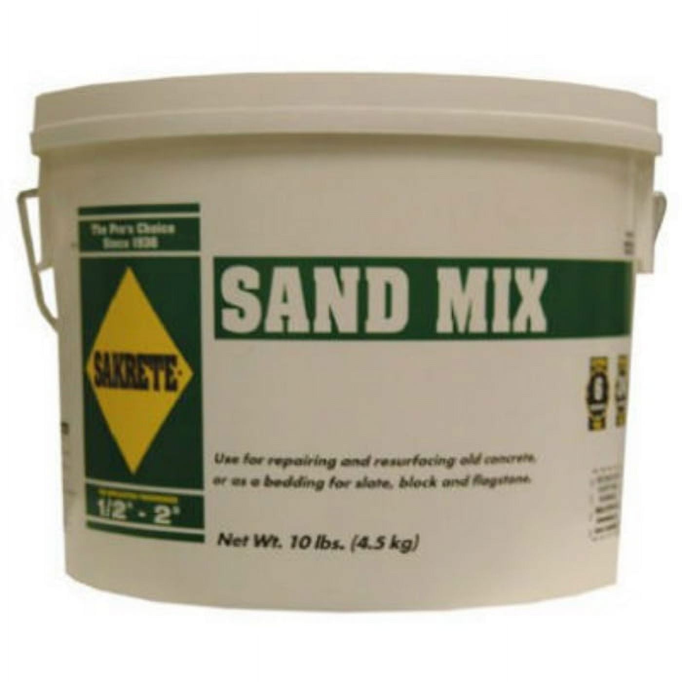 Sakrete® 40200818-RDC09 High Strength Sand Mix, 10 Lbs - Walmart.com
