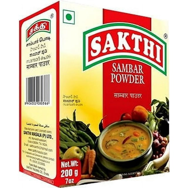 Sakthi Sambar Powder 200 gm box - Walmart.com