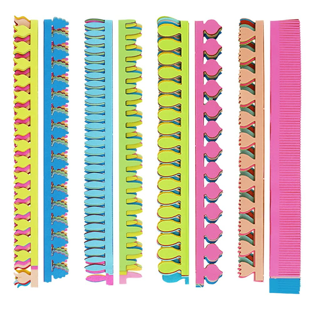 Saktopdeco Colorful Quilling Paper DHF10 Flowers 8 Different Petal DIY ...