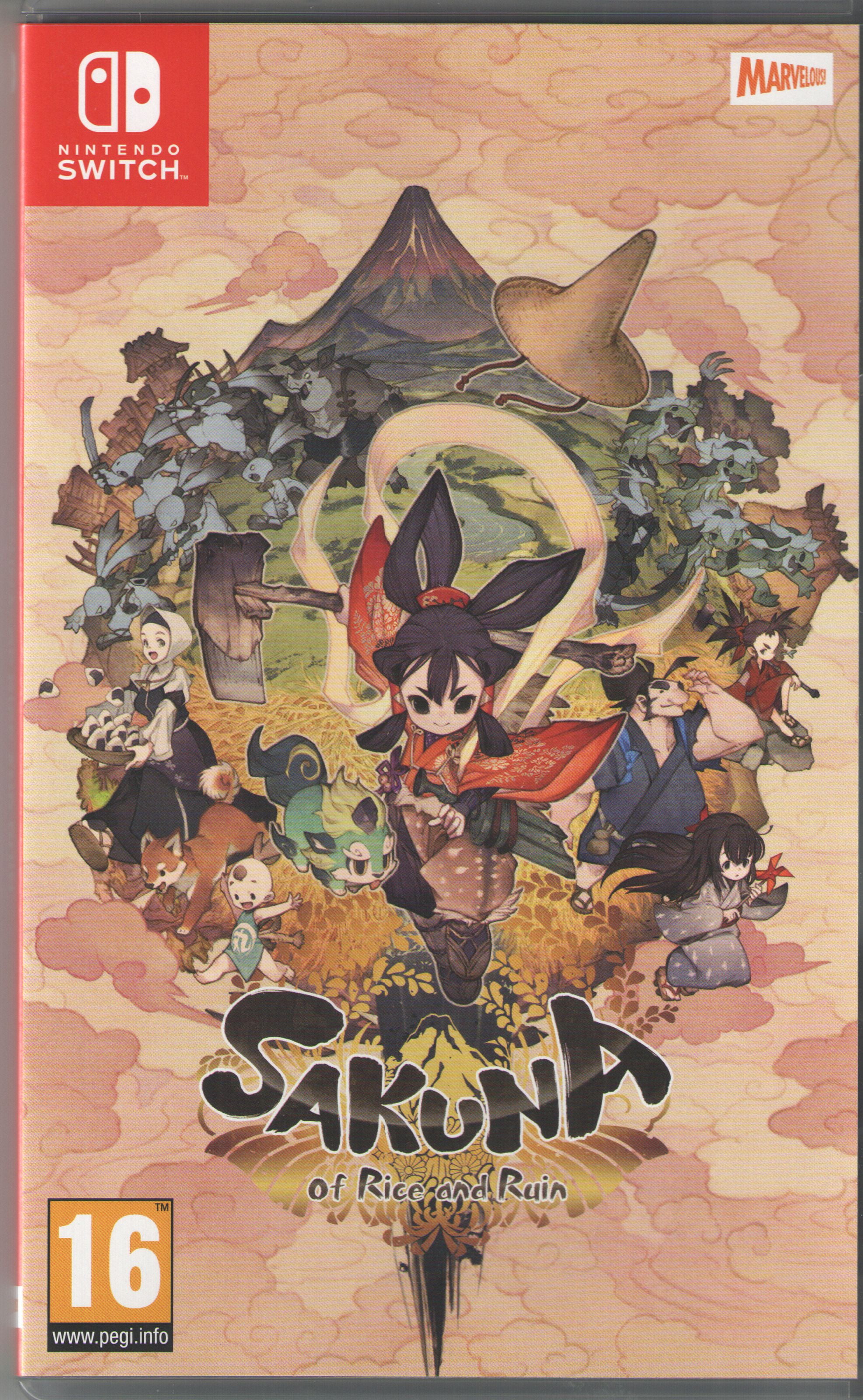 Sakuna of Rice and Ruin - Nintendo Switch Game: Refined Side-Scrolling ...